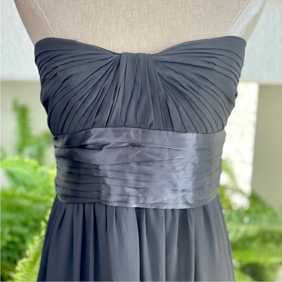 Bill Levkoff | Dresses | Bill Levkoff Strapless Chiffon Evening Dress ...